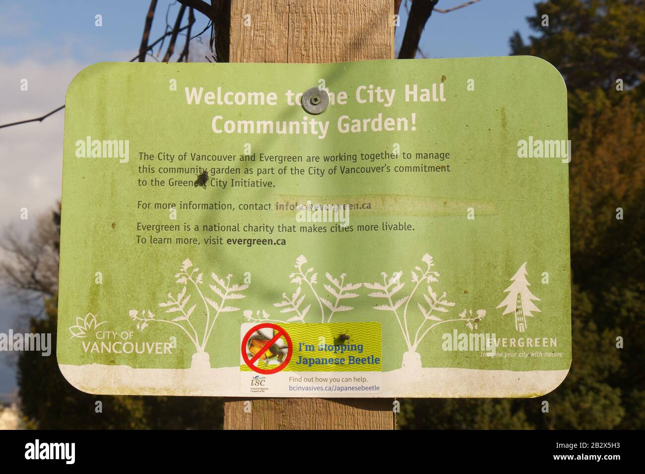 Community Garden Sign