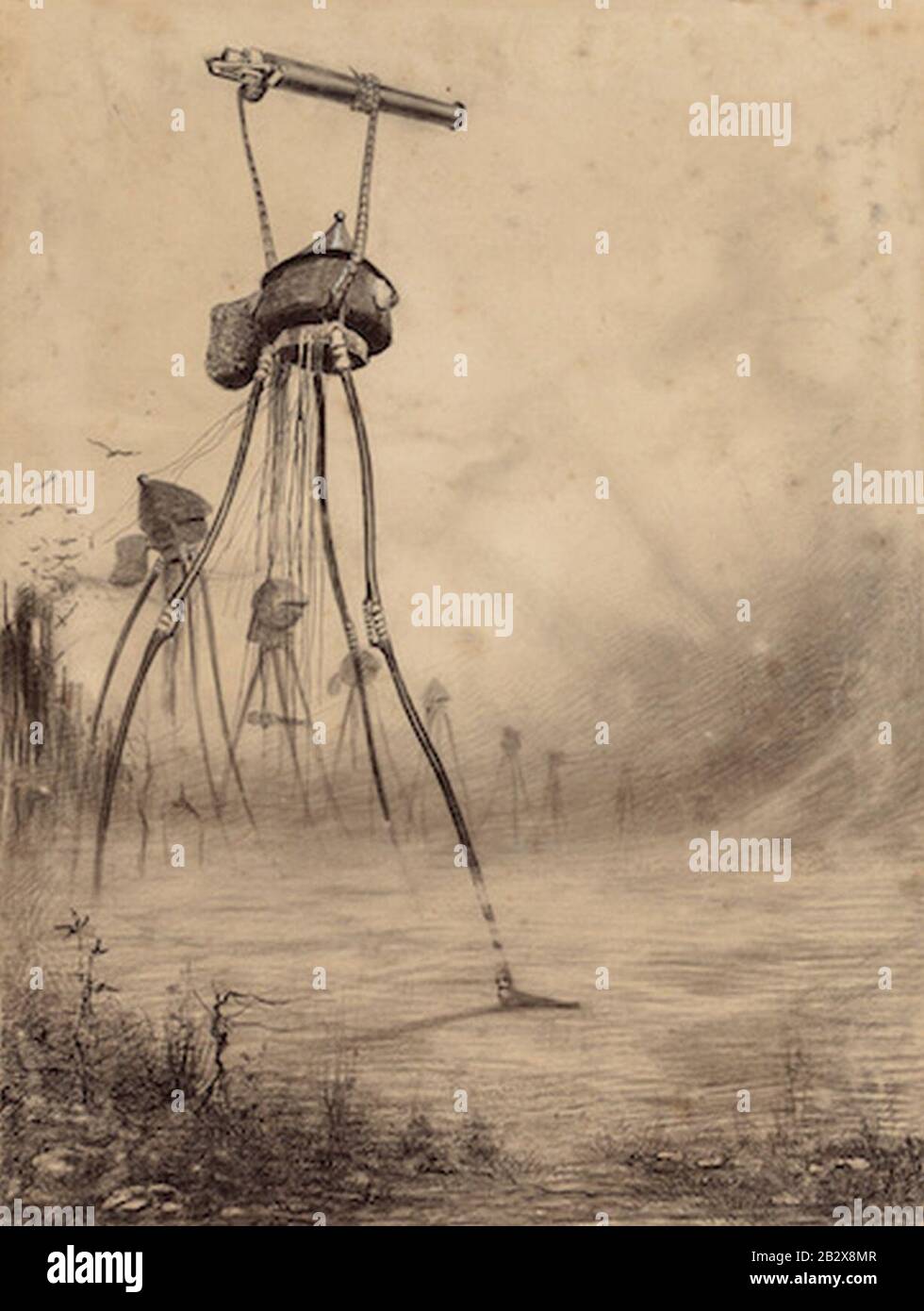 Gas Cannon martian Henrique alvim correa Stock Photo - Alamy