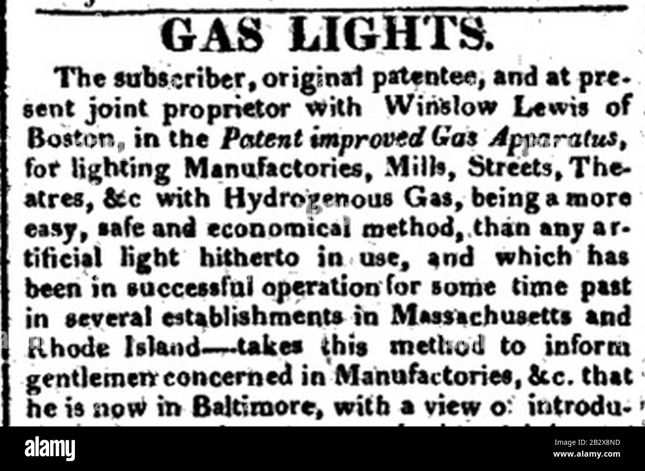 The gas lights hi-res stock photography and images - Alamy