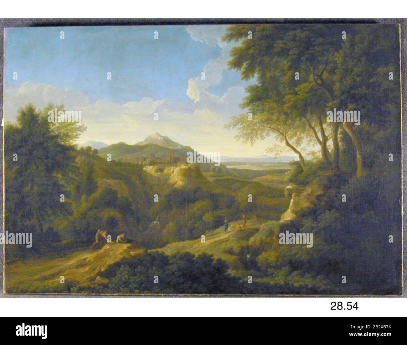 Gaspard Dughet - Italian Landscape Stock Photo - Alamy