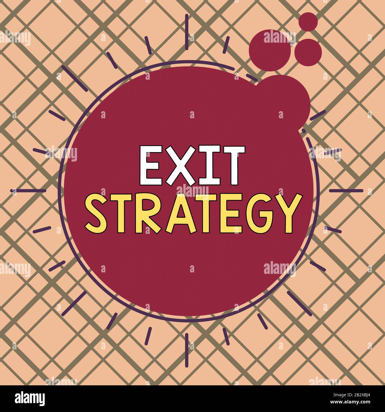Conceptual hand writing showing Exit Strategy. Concept meaning ...