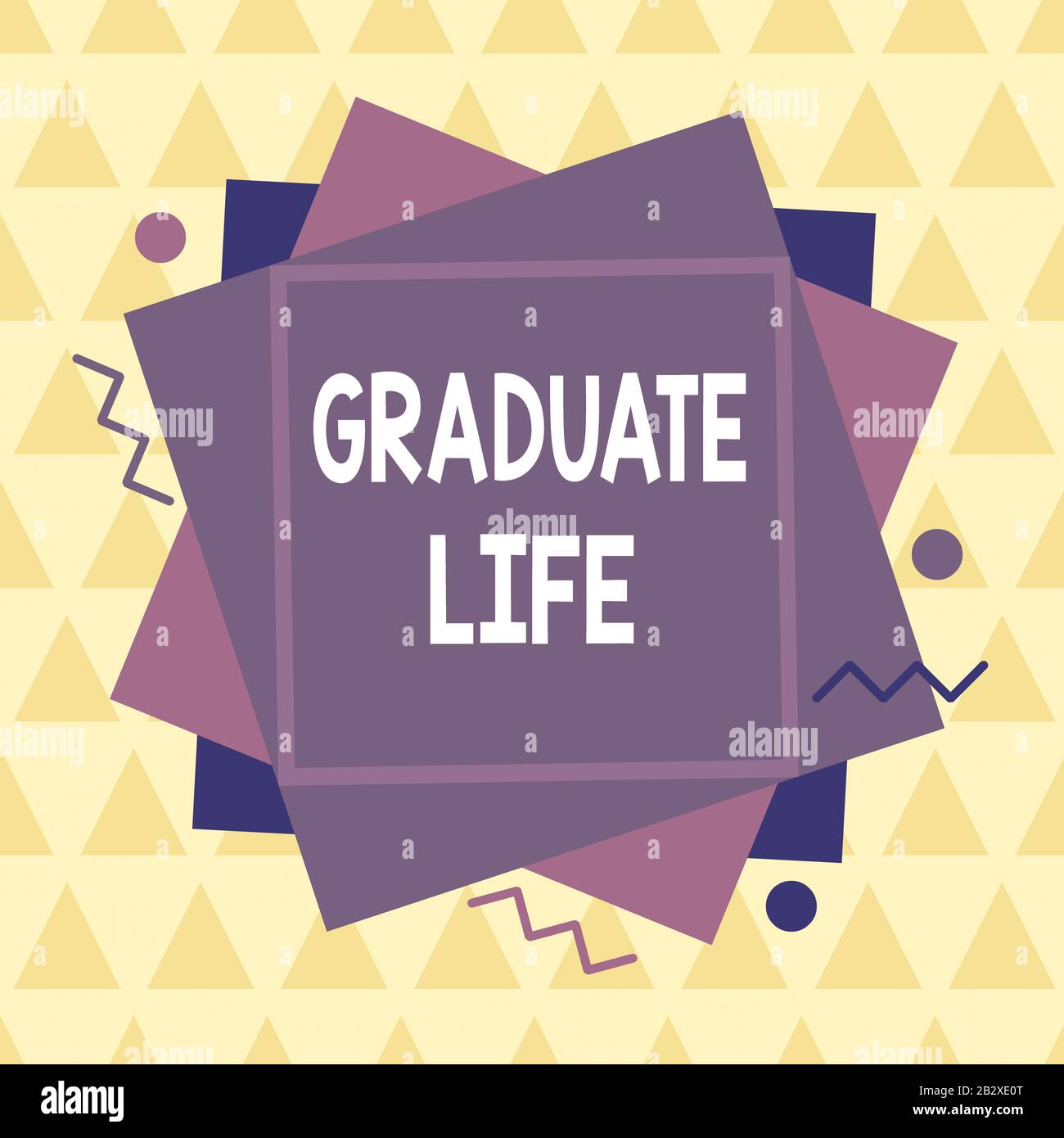 Conceptual hand writing showing Graduate Life. Concept meaning ...
