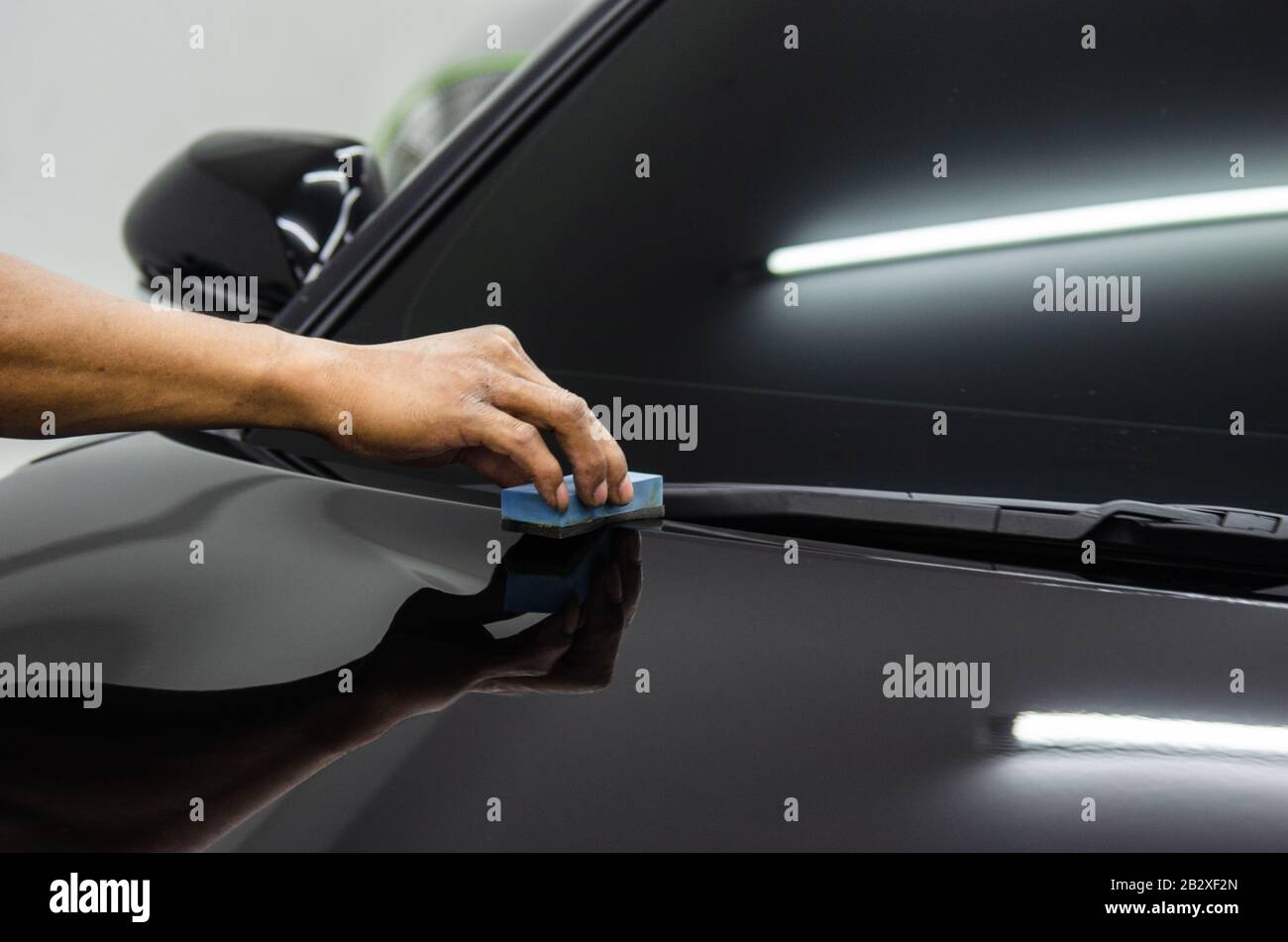 Applying ceramic coating hi-res stock photography and images - Alamy