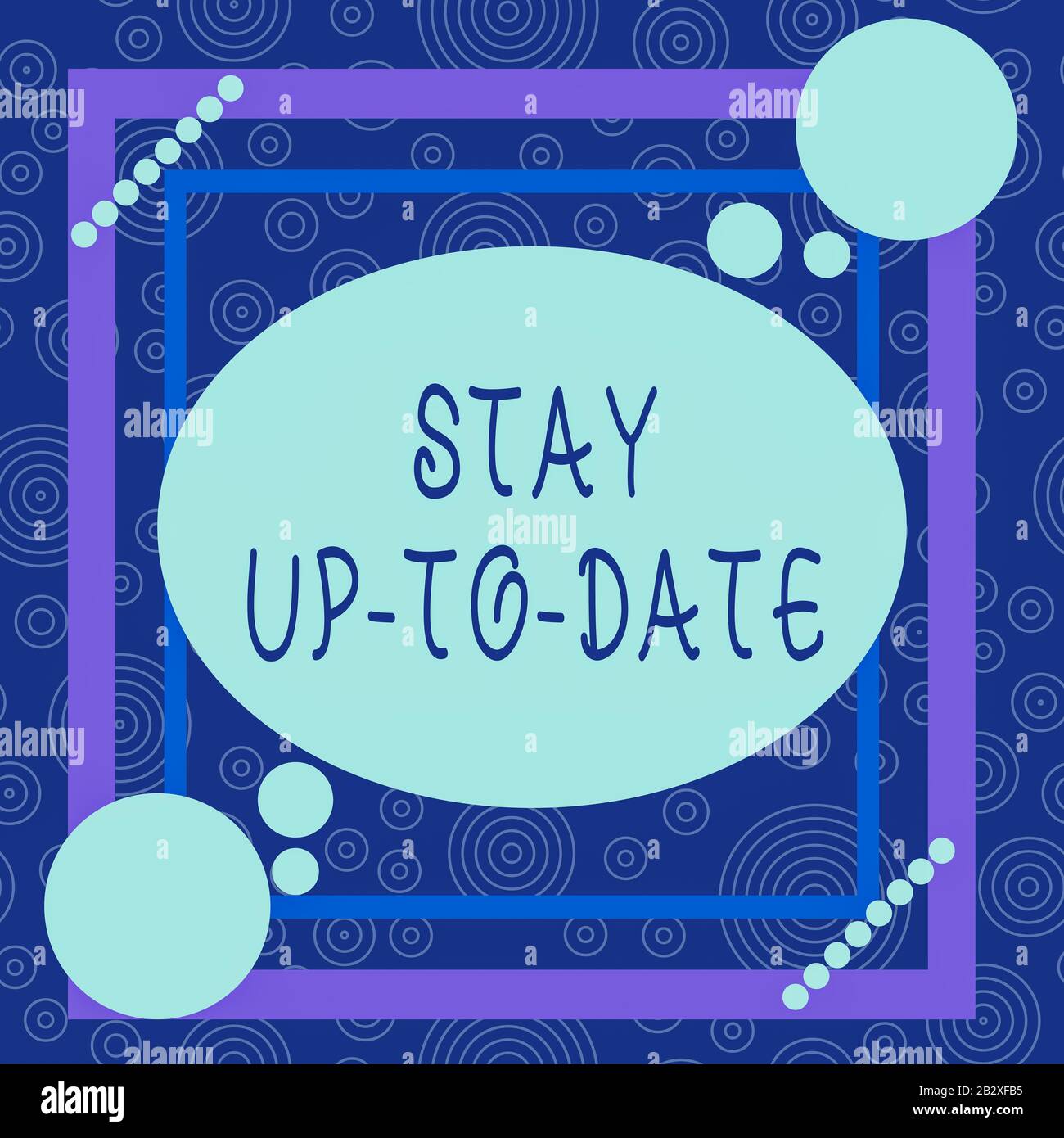 Conceptual hand writing showing Stay Up To Date. Concept meaning knows ...