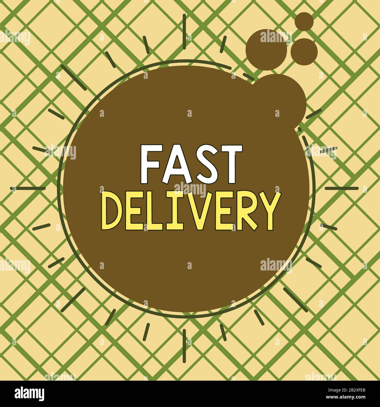 Conceptual hand writing showing Fast Delivery. Concept meaning Express ...