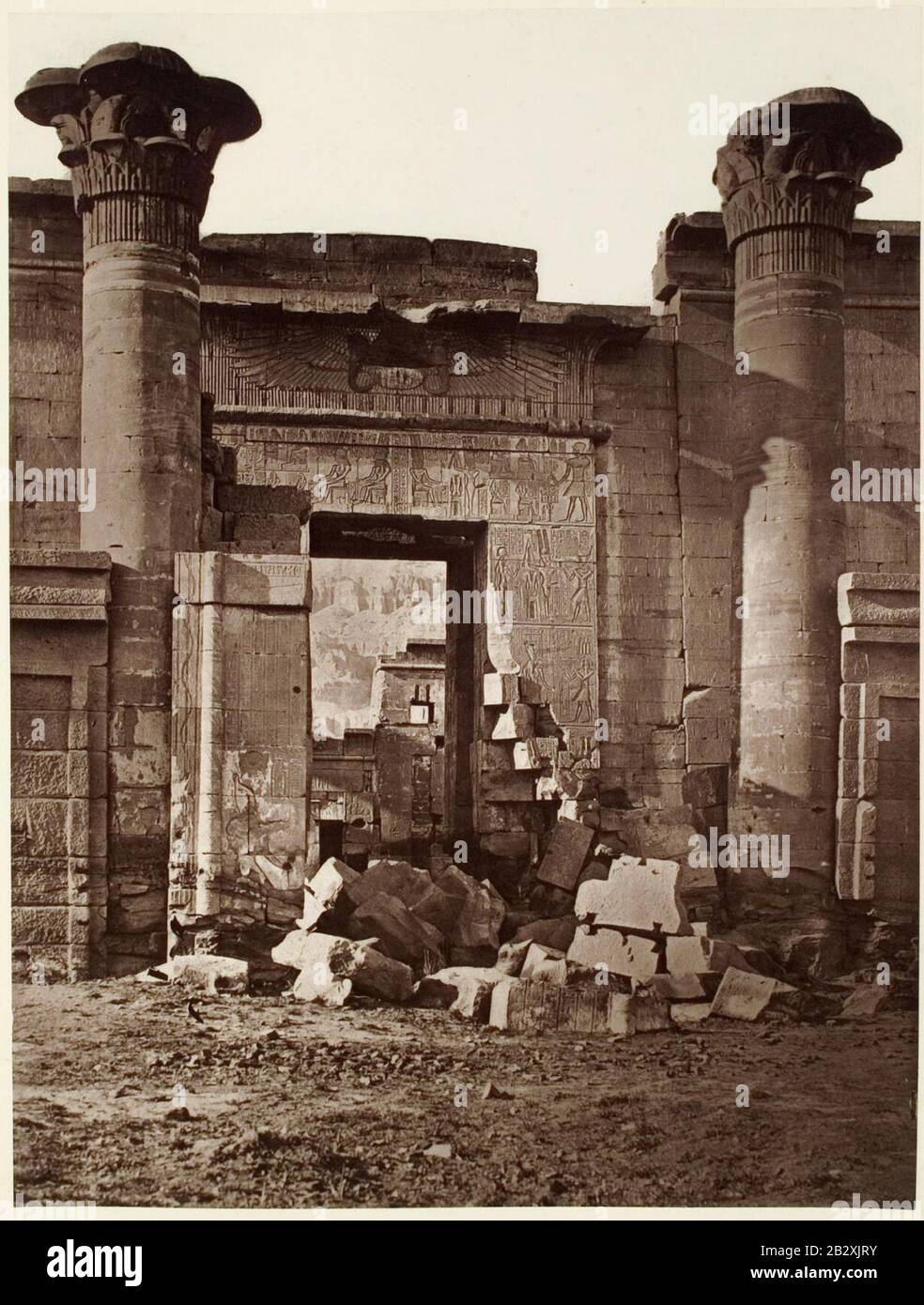 Gateway of the Small Temple Stock Photo - Alamy