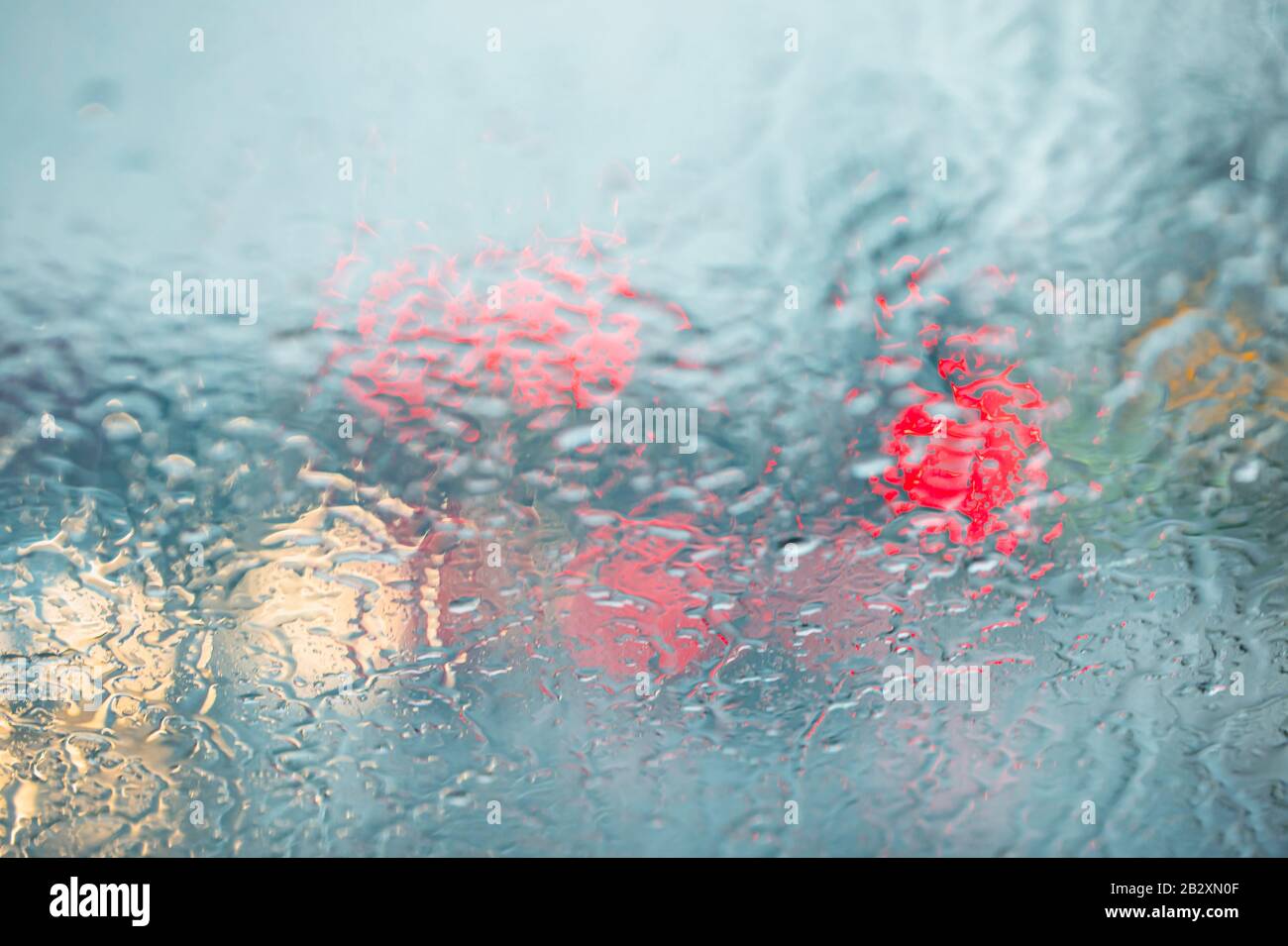 Streaks of rain on a window hi-res stock photography and images - Alamy