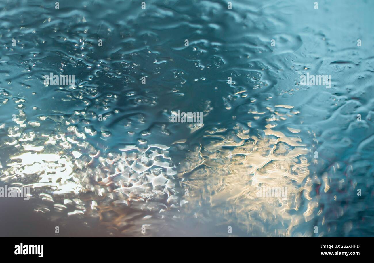 Streaks of rain on a window hi-res stock photography and images - Alamy