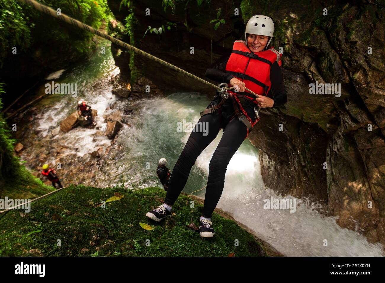Inside the waterfall hi-res stock photography and images - Alamy