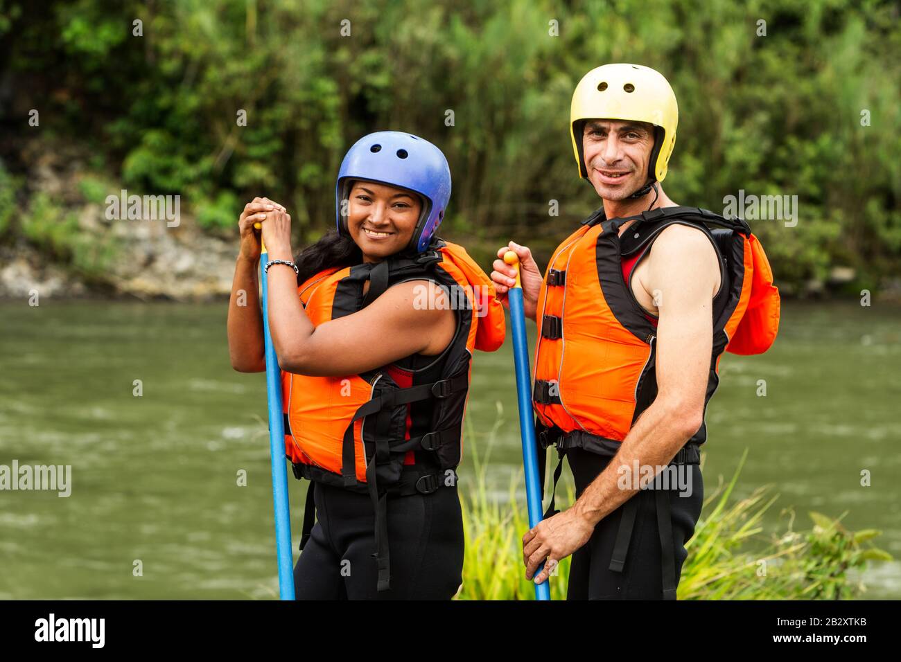 Whitewater rafting equipment hi-res stock photography and images - Alamy