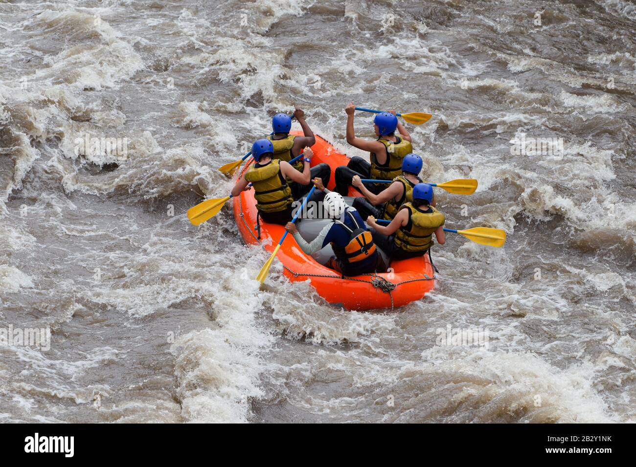 Group Of Mixed Visitor Men And Women With Guided By Professional Pilot ...