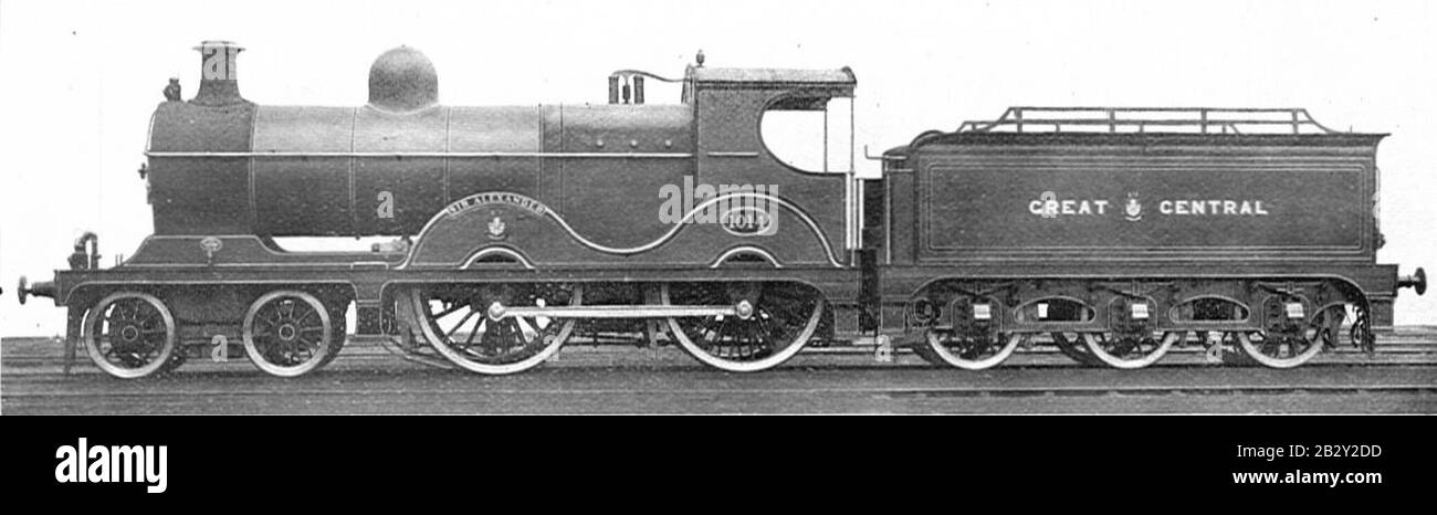 GCR 11B locomotive 1014 Sir Alexander (Howden, Boys' Book of ...