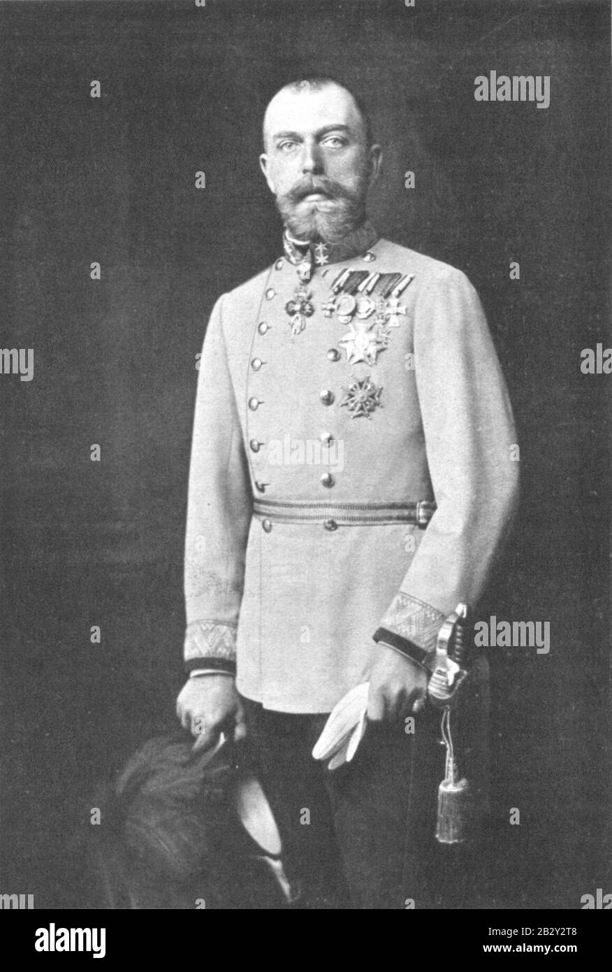 GdI EH Josef Ferdinand, Kommandant des 14. Korps 1914 C. Pietzner Stock ...