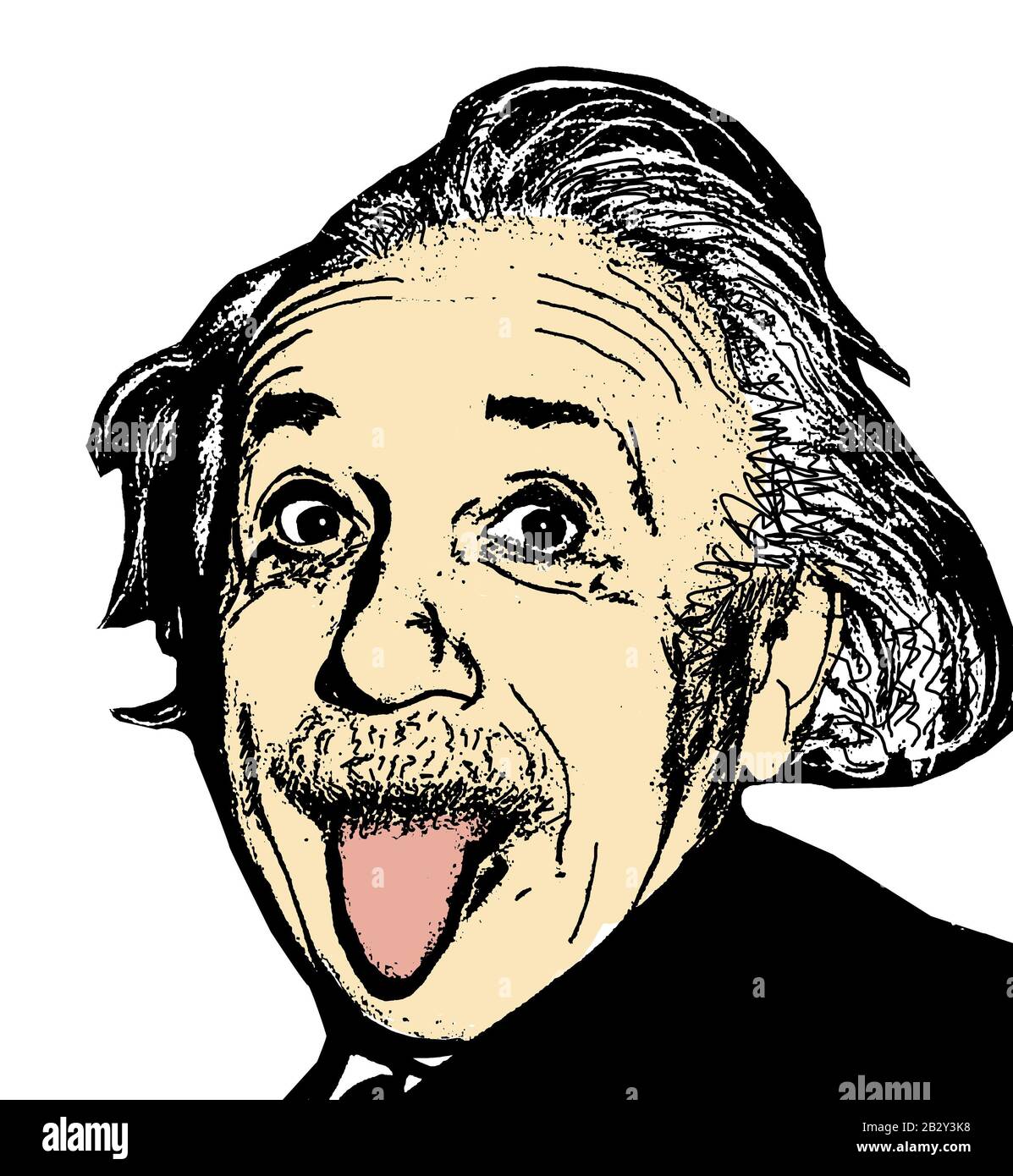 Albert Einstein Tegning