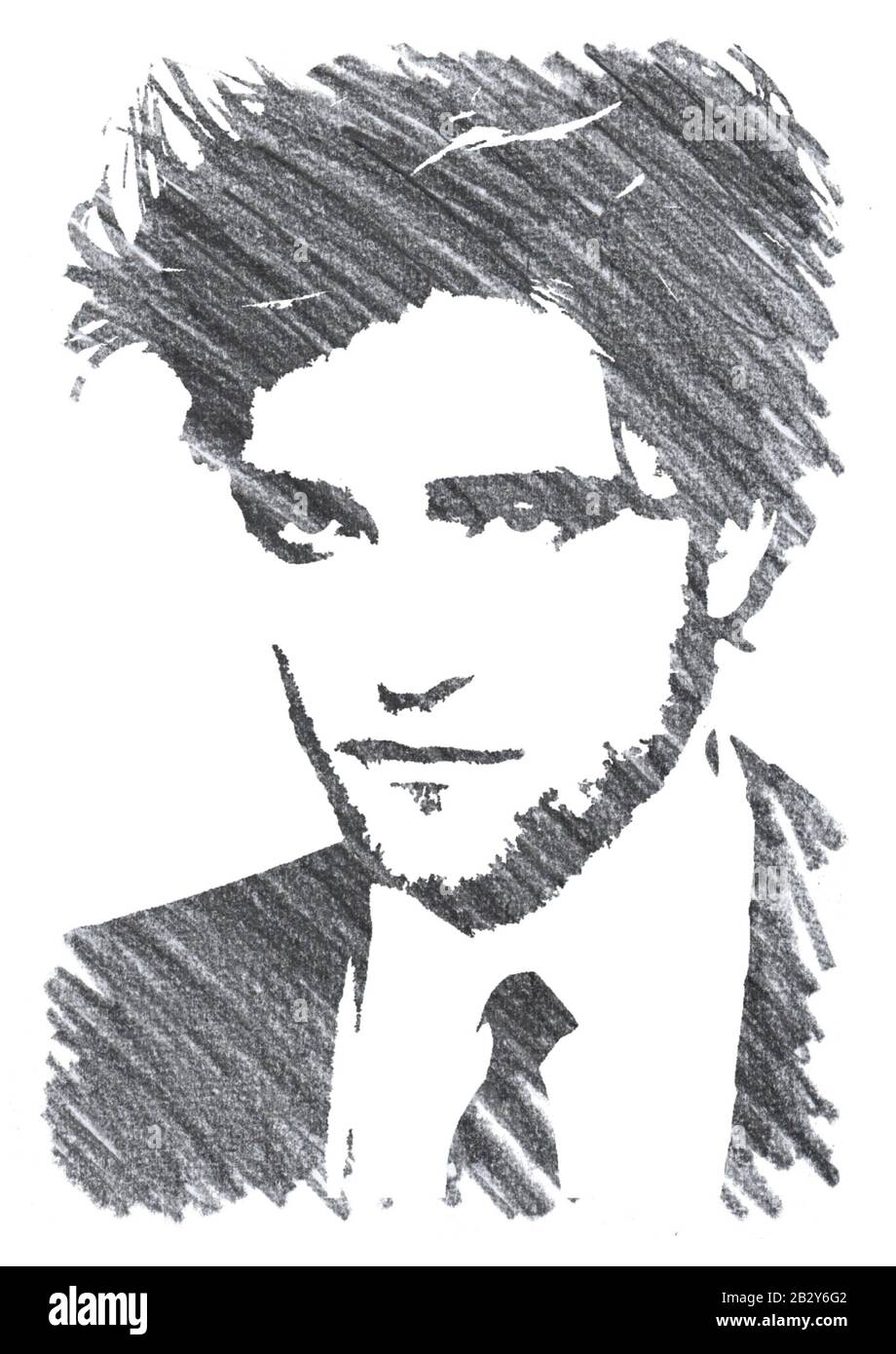 Robert pattinson portrait hi-res stock photography and images - Alamy