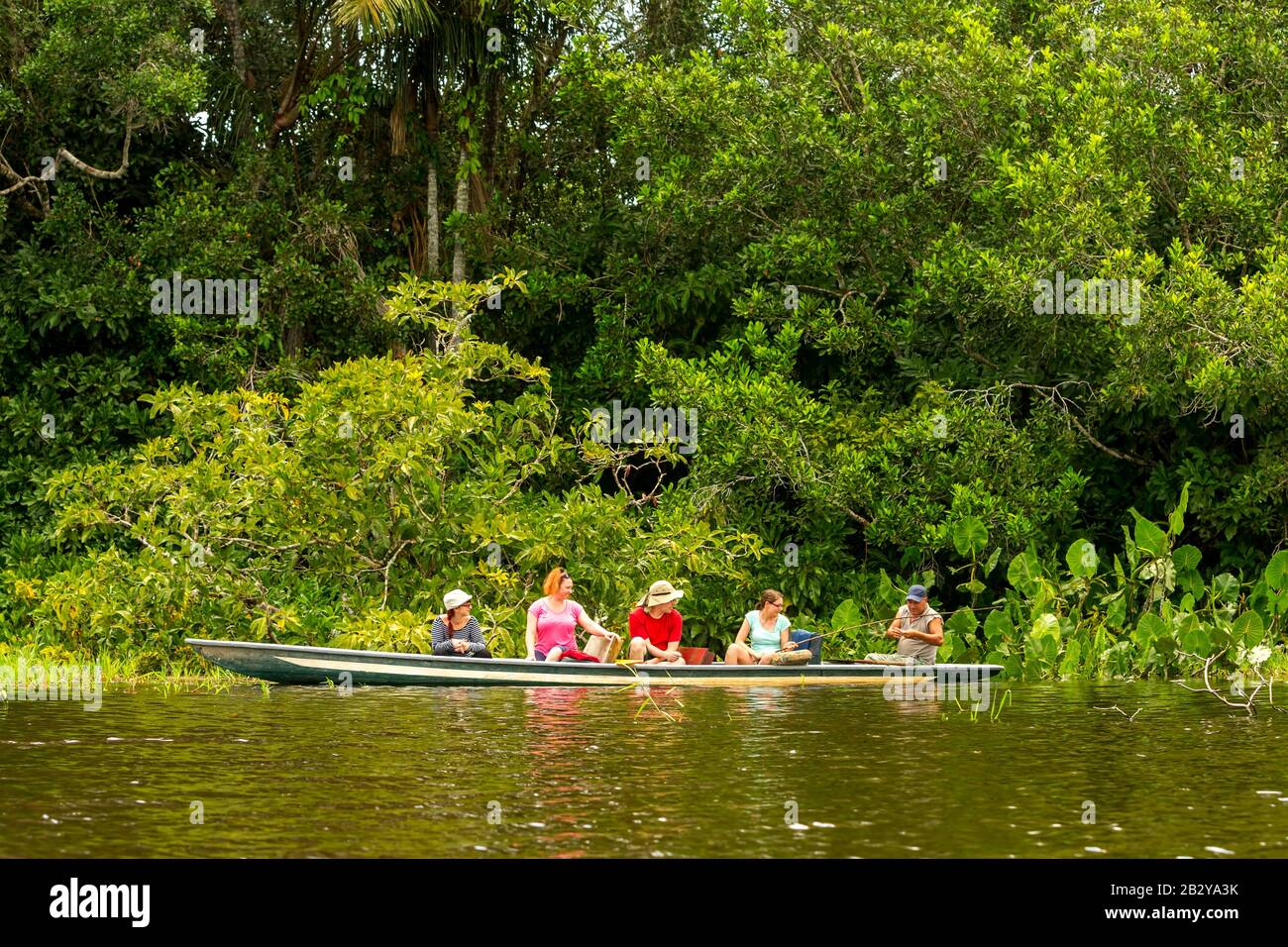 Trekker Hunting Legendary Piranha Catch In Ecuadorian Amazonian First ...