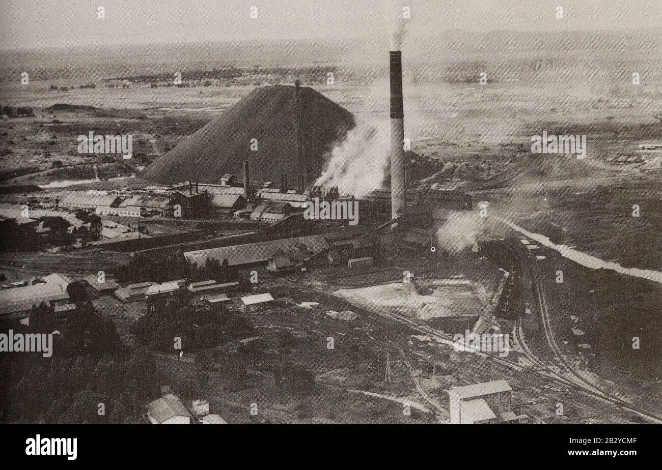 Gecamines Lubumbashi copper smelter Stock Photo - Alamy