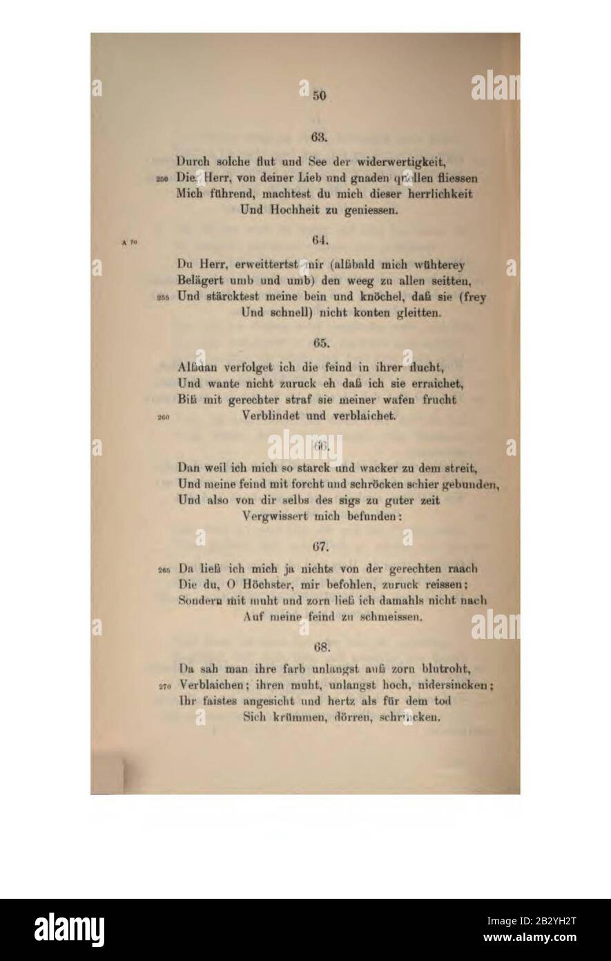 Gedichte (Weckherlin) II 0050 Stock Photo - Alamy