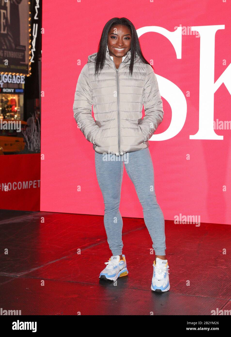 New York, NY, USA. 3rd Mar, 2020. Simone Biles at a public appearance ...