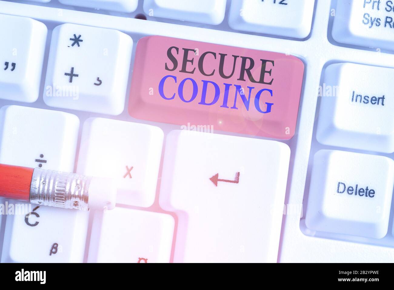 Writing note showing Secure Coding. Business concept for Applied to ... Writing note showing Secure Coding. Business concept for Applied to ...