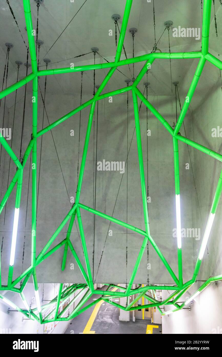 Toei Oedo Line Iidabashi Station, Bunkyo-Ku, Tokyo, Japan Stock Photo ...