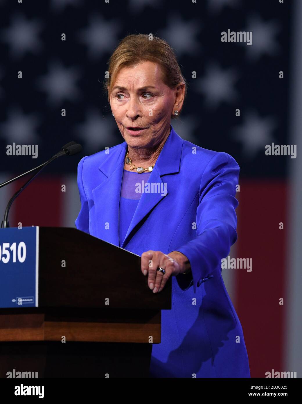 West Palm Beach, Florida, USA. 03rd Mar, 2020. Judge Judy Sheindlin ...