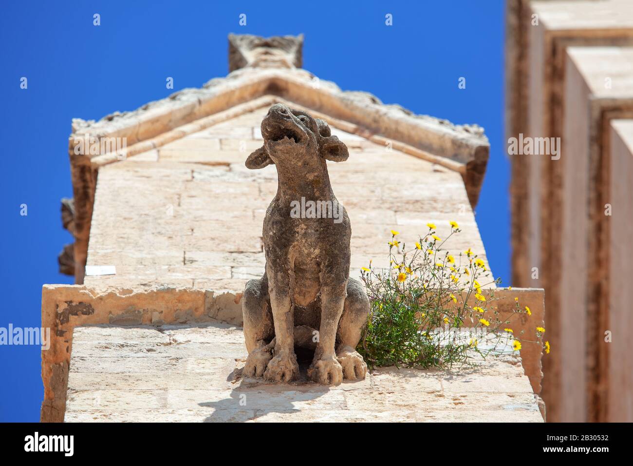 Gargoyle greece hi-res stock photography and images - Alamy