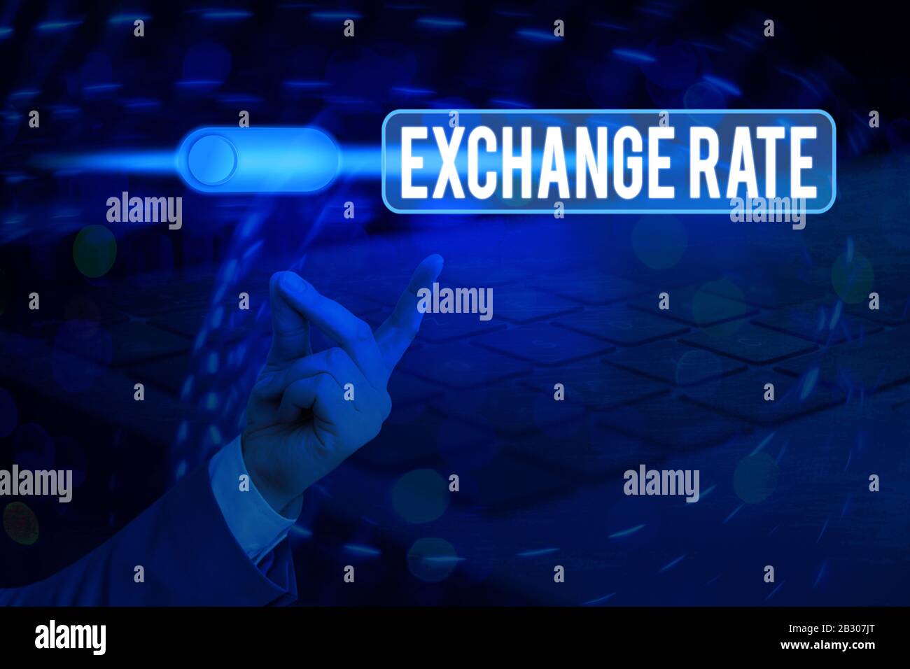 Global currency conversion display hi-res stock photography and images ...