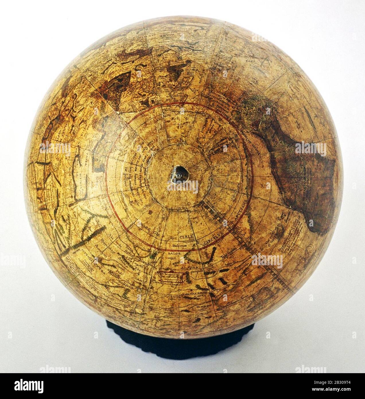 Gemma Frisius terrestrial globe (2 Stock Photo - Alamy
