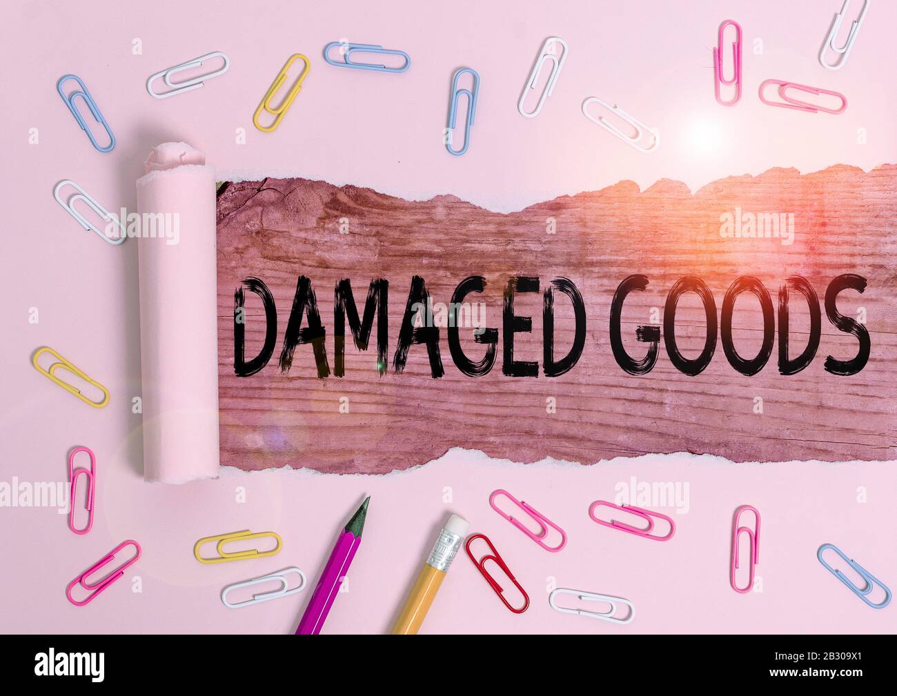 The Concept Of Damaged Products High Resolution Stock Photography and ...