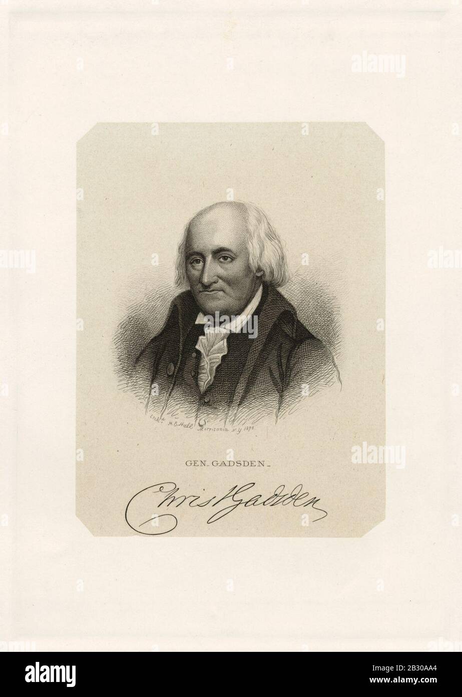 Gen. (Christopher) Gadsden Stock Photo - Alamy
