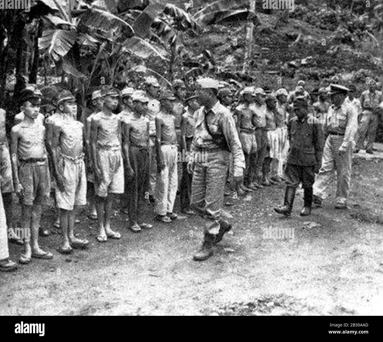 Gen R. Blake USMC on Truk 1945 Stock Photo - Alamy