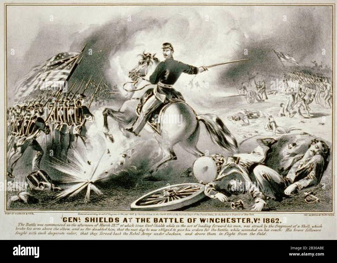 Gen Shields at Winchester Stock Photo - Alamy