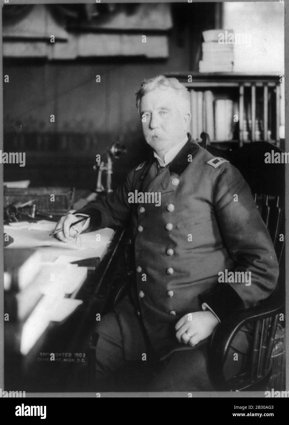 Gen. Alfred Elliott Bates, Paymaster General, three-quarter length ...
