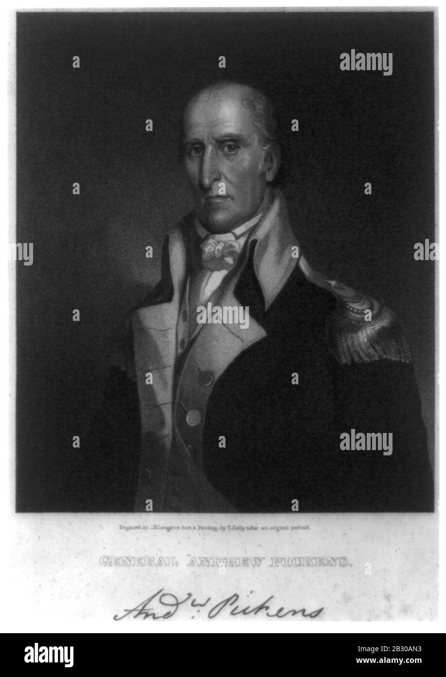 Gen. Andrew Pickens Stock Photo - Alamy