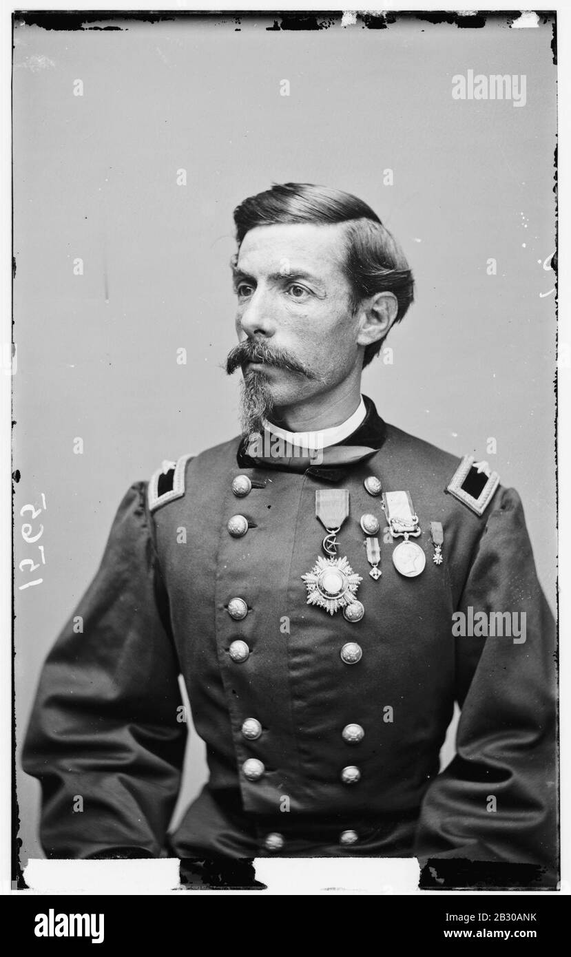 Gen. Alfred N. Duffie Stock Photo - Alamy