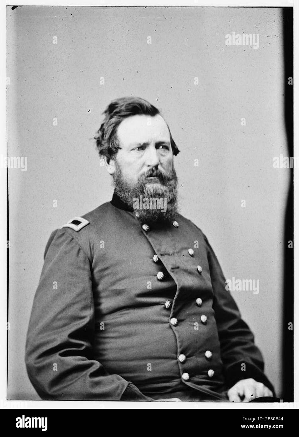 Gen. Charles R. Woods, Col. of 76th Ohio Inf Stock Photo - Alamy