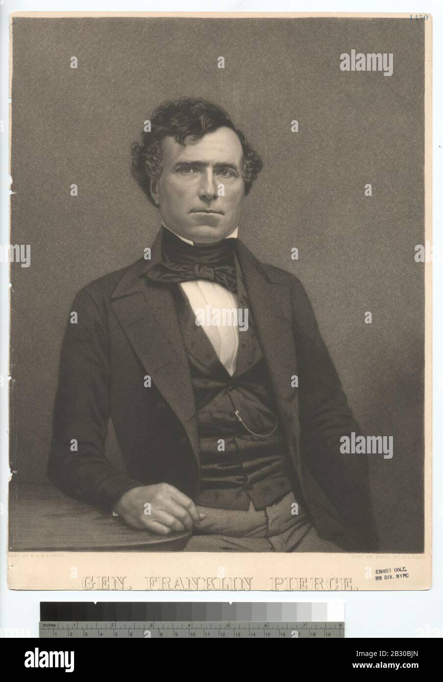 Gen franklin pierce hi-res stock photography and images - Alamy
