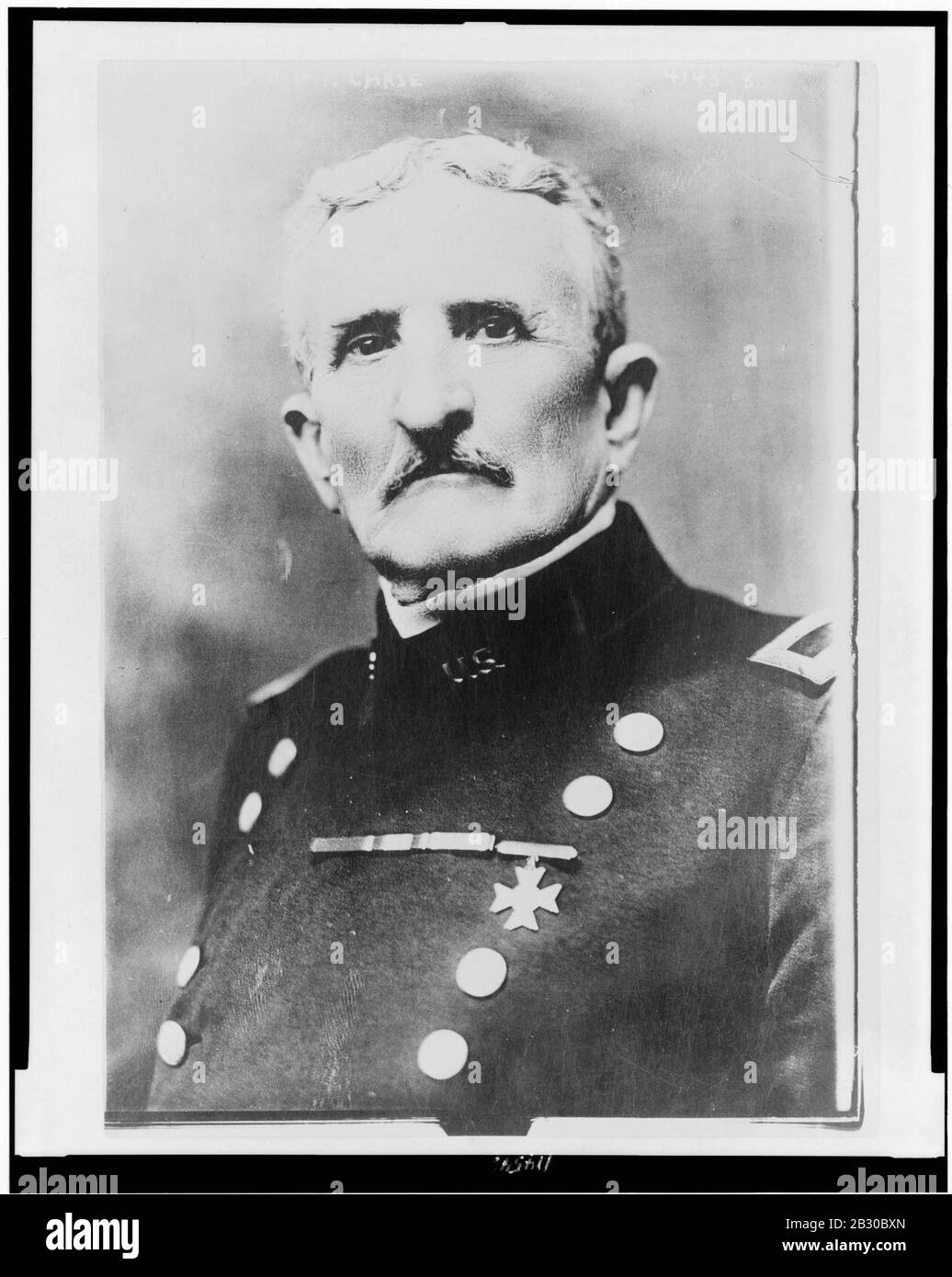 Gen. George F. Chase, head-and-shoulders portrait, in uniform, facing ...