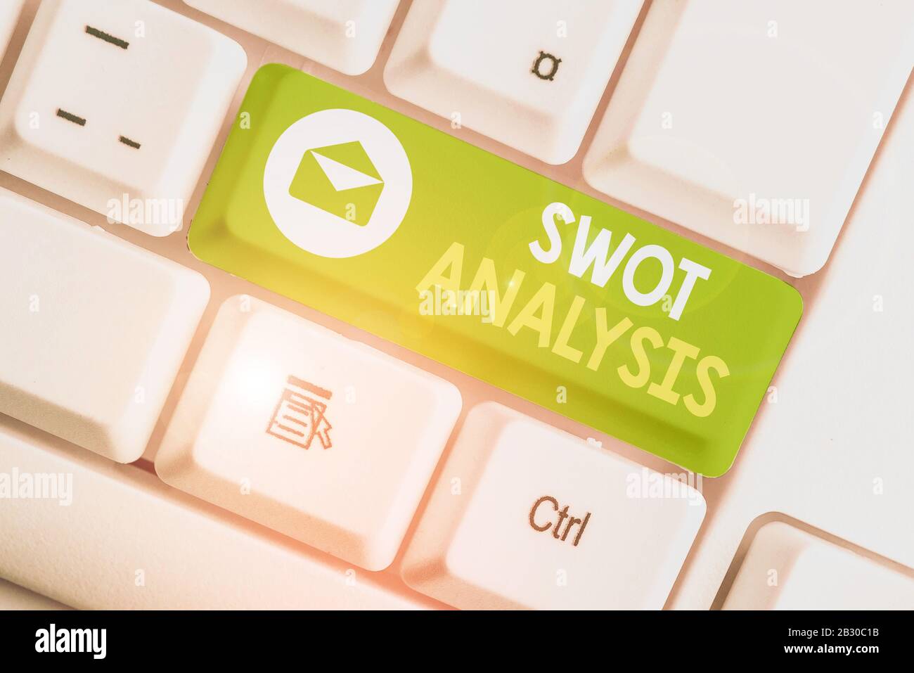 Handwriting text Swot Analysis. Conceptual photo framework used to ...