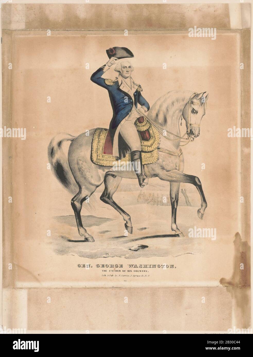 Gen. George Washington the father of his country Stock Photo - Alamy