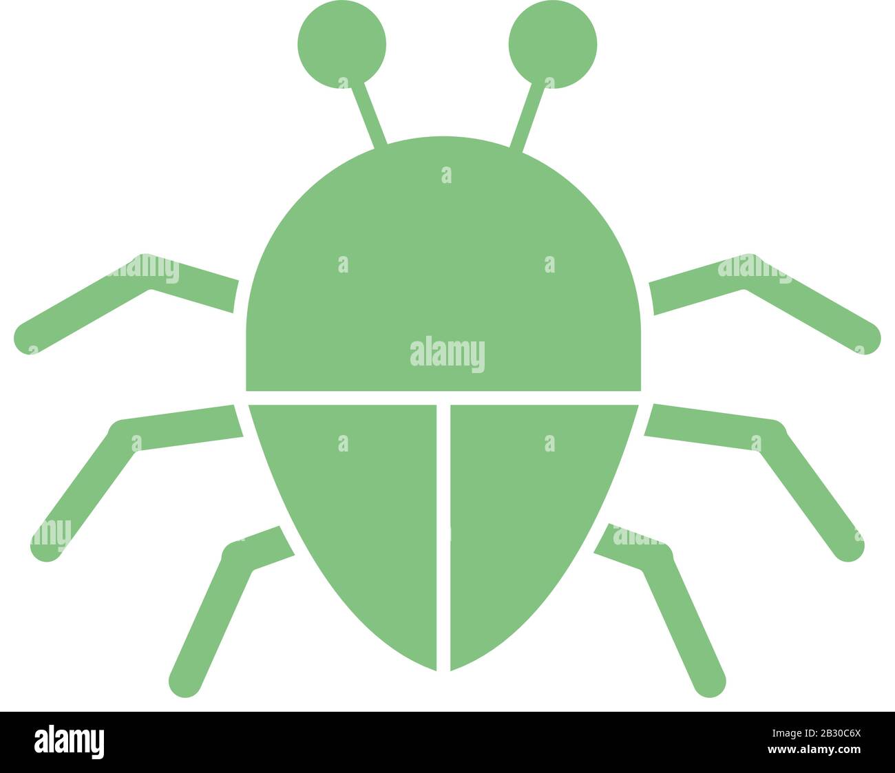 cartoon spider icon over white background, silhouette style, vector ...