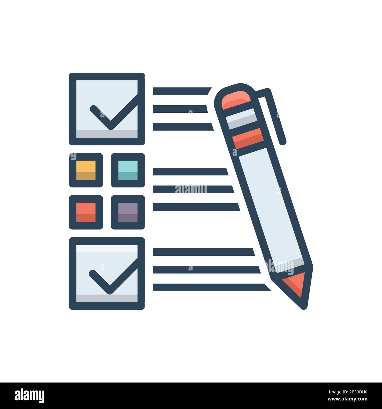 Icon for customer,survey Stock Vector Image & Art - Alamy