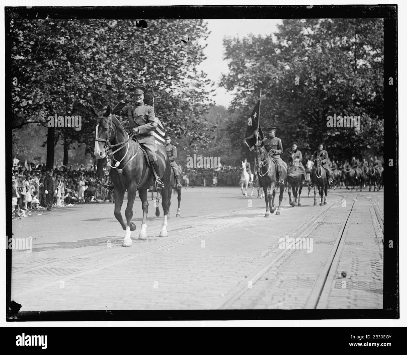 Gen. Pershing parade, Sept. 17, 1919, Wash. D.C Stock Photo - Alamy