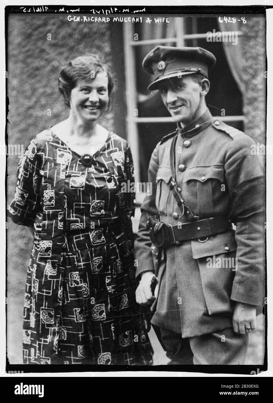 Gen. Richard Mulcahy & wife Stock Photo - Alamy