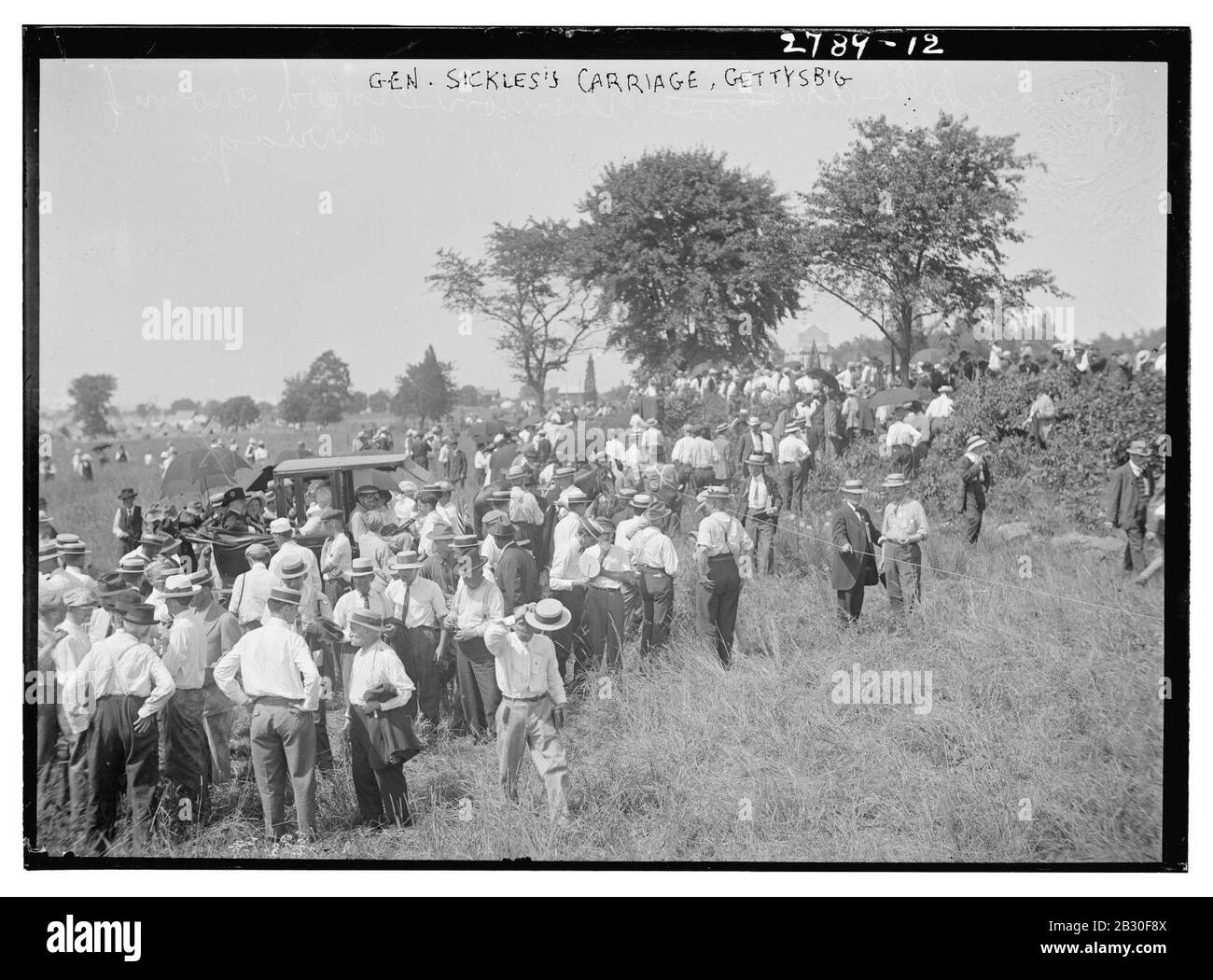 Gen. Sickles's Carriage, Gettysburg Stock Photo - Alamy