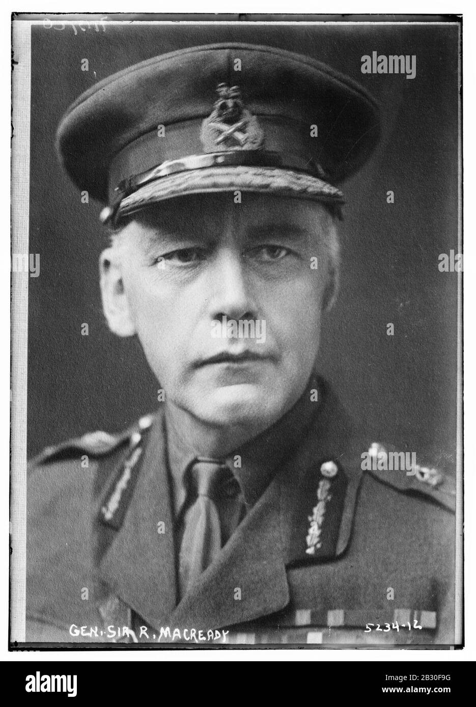 Gen. Sir R. Macready Stock Photo - Alamy