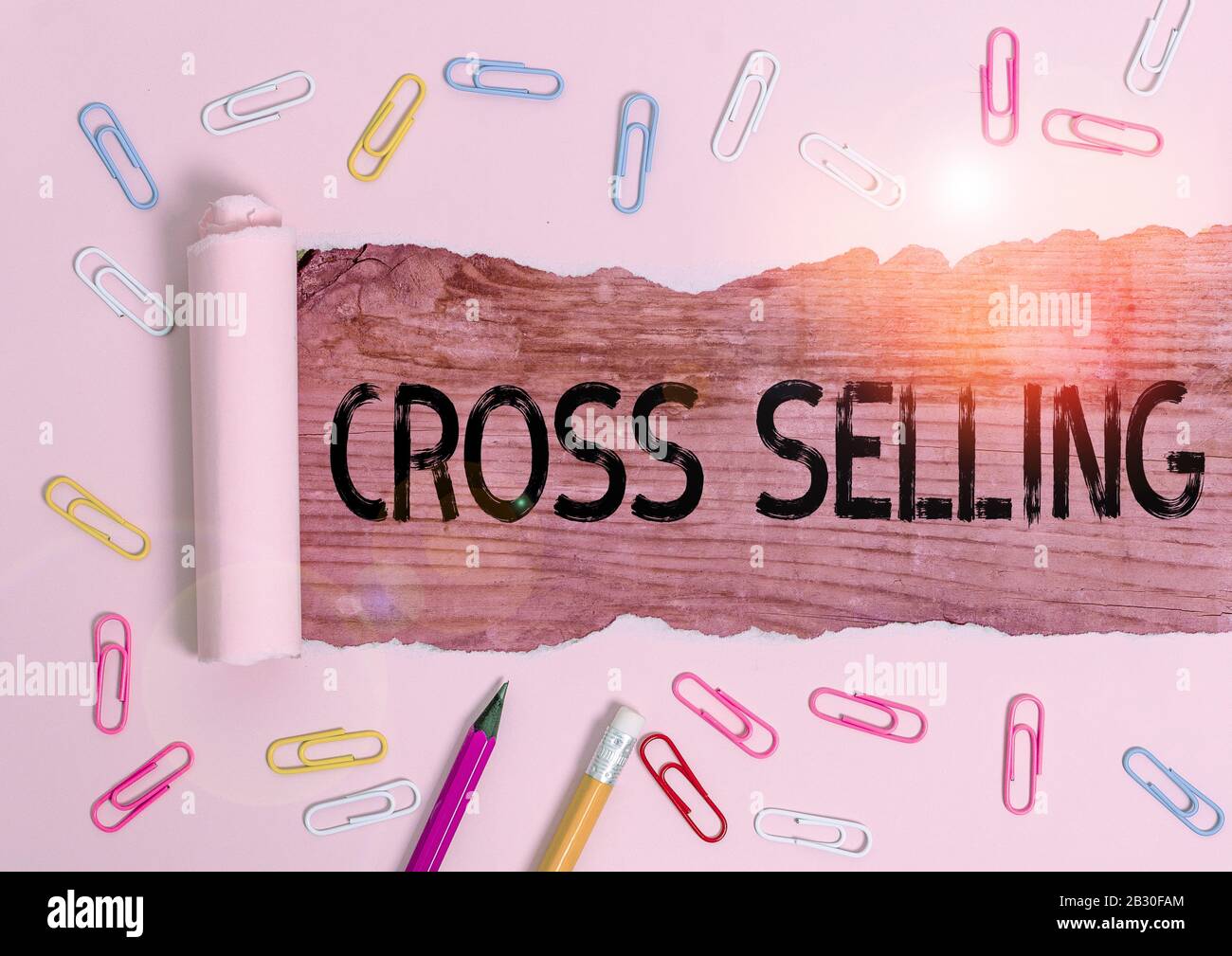 Conceptual hand writing showing Cross Selling. Concept meaning to sell ...