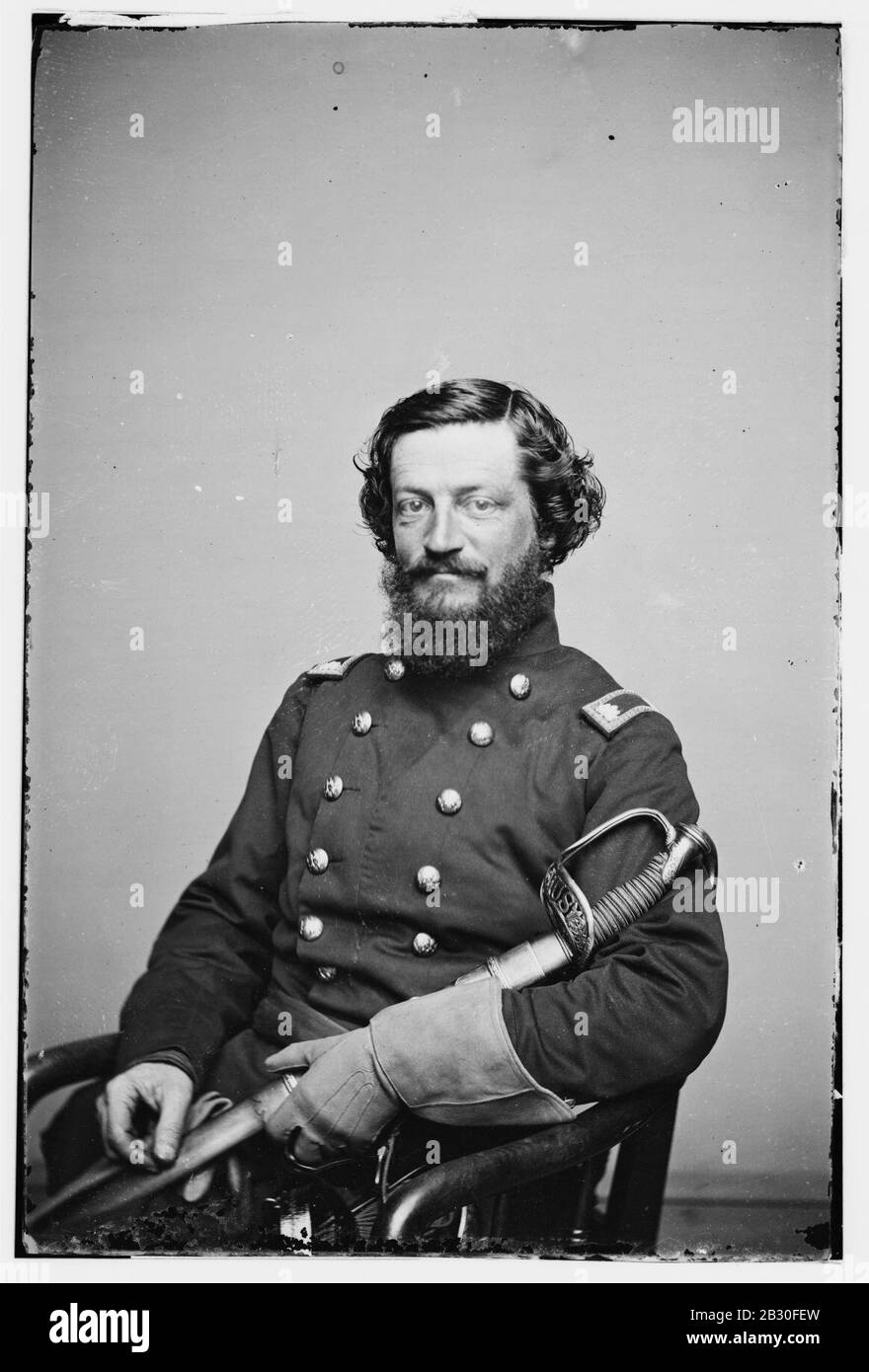 Gen. T.L. Kane Stock Photo - Alamy