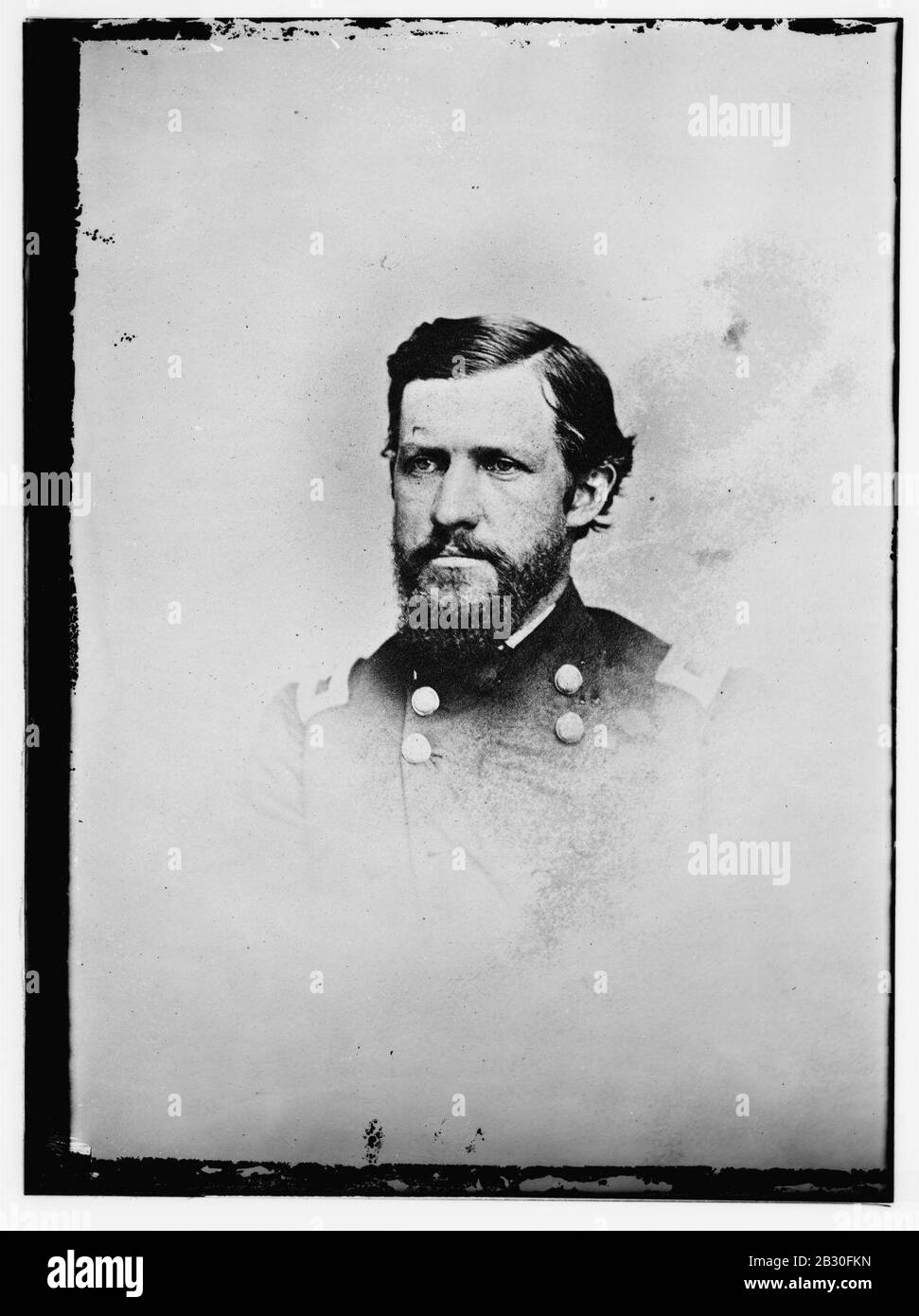 Gen. Thomas Ewing, Col. of 11th K(...) Vols Stock Photo - Alamy